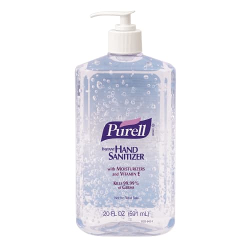 GuestSupply US PURELL Instant Hand Sanitizer Pump Bottle 20oz